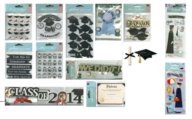 GRADUATION GRAD GRADUATE Gown Mortarboard Diploma Male Female U PICK ...