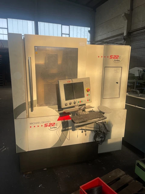 5 ACHSEN WERKZEUG Schleifmaschine ISOG Deckel S22 E turbo EUR 301,00 ...