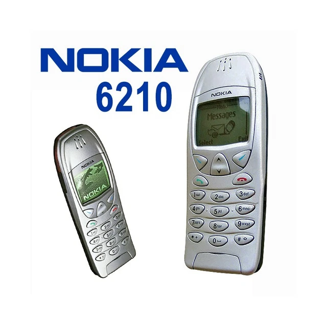 TÉLÉPHONE CELLULAIRE NOKIA 6210 Silver Gris Gsm 2G 2000 Top Quality EUR ...