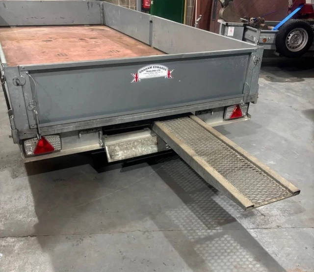 GRAHAM EDWARDS TRI Axle Trailer £3,831.70 - PicClick UK
