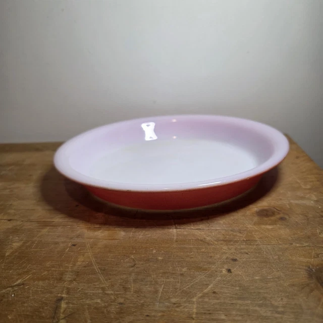 PYREX OVENWARE PIE Plate #909 USA 9" Round, Pink Flamingo $22.00 ...