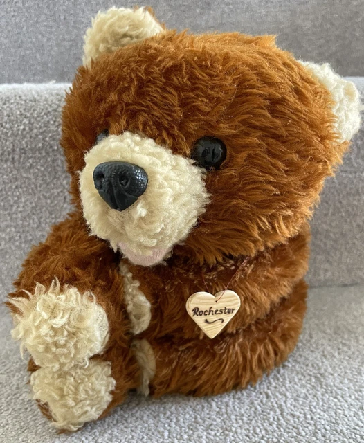 VINTAGE OLD RETRO Chad Valley Chiltern Huggy Teddy Bear W/ Label ...