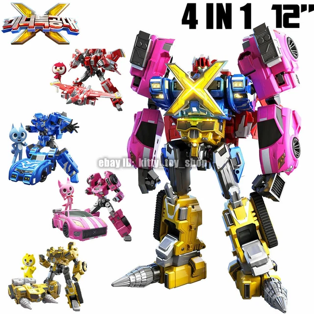MINIFORCE X RANGER Armorbot Car Bot Combiner Robot Figure Toy Gift For ...