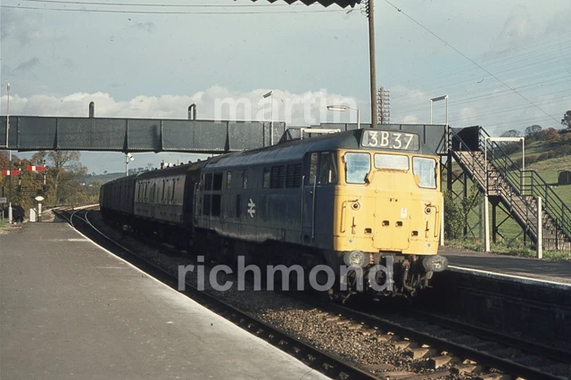 BRITISH RAIL CLASS 31 31293 on 3B37 Parcels 1970's Agfacolor 35mm Slide ...