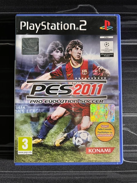 PES 2011 PS2 Pro Evolution Soccer PlayStation 2 Videogioco Konami 2010 ...