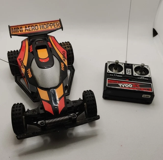 TYCO RC MINI Aero Hopper Car w/ Controller Working Vintage VTG 1980s ...