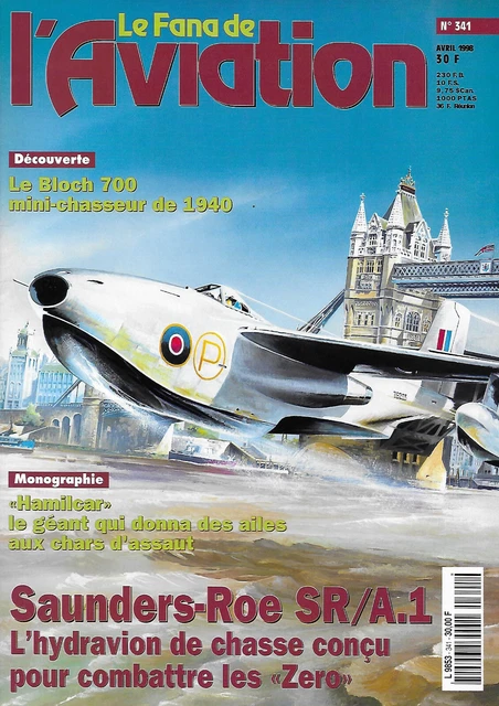 LE FANA DE L'aviation N°341 Avril 1998 EUR 1,50 - PicClick FR