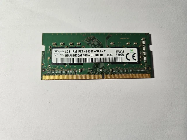 8GB PC4-19200 DDR4-2400 Laptop Ram Sk Hynix Hma81Gs6Afr8N £9.99 ...