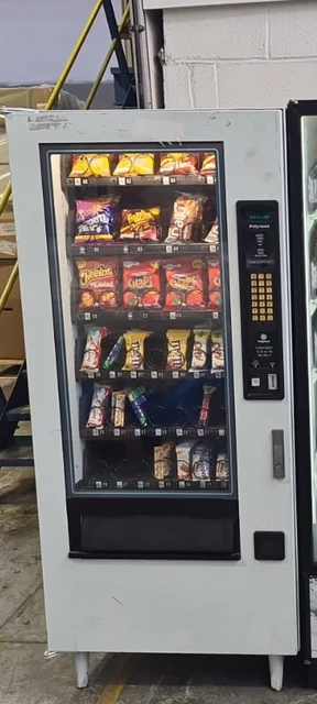 POLYVEND 32 SELECTION Snack Vending Machine Crisps and Chocolate £400. ...