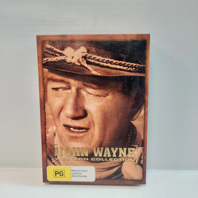 JOHN WAYNE WESTERN Collection DVD Box set 5-Disc Region 4 VGC Free Post ...