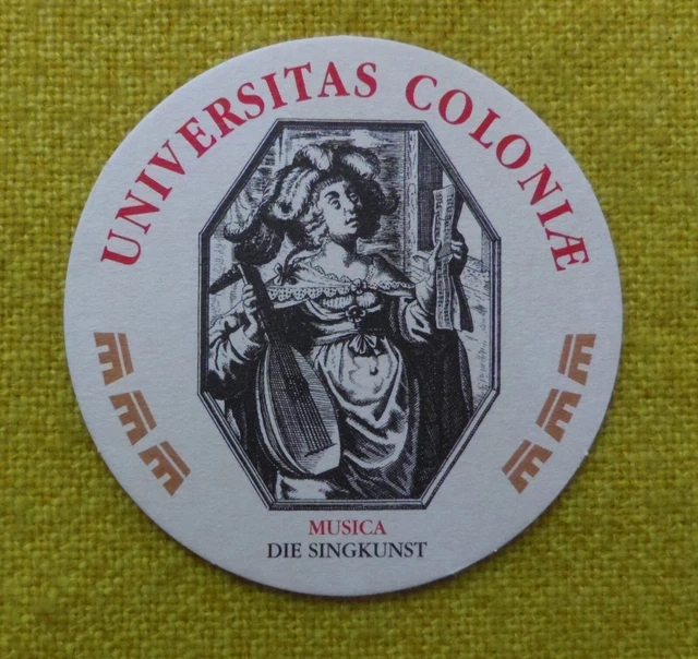 KÖLNER BIERDECKEL PRIVATBRAUEREI Reissdorf-Universitas Coloniä - Musica ...