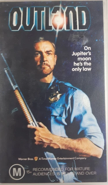 OUTLAND VHS TAPE Starring Sean Connery & Peter Boyle On Jupitar's Moon ...