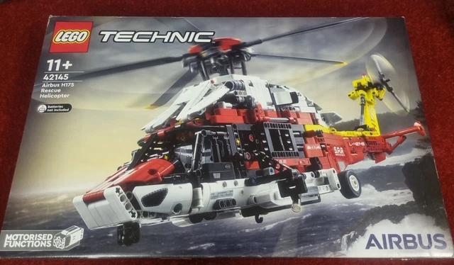 LEGO TECHNIC: AIRBUS H175 Rescue Helicopter (42145) motorised functions ...