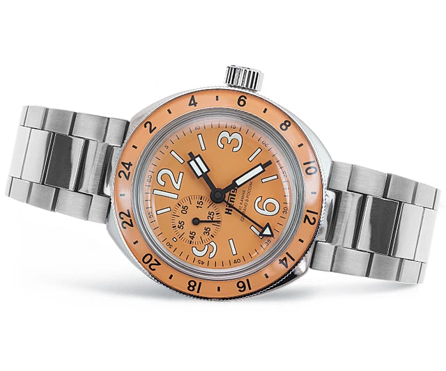 VOSTOK AMFIBIA NEPTUNE Gmt 96075A/Vostok Amphibia Gmt 96075A EUR 189,00 ...