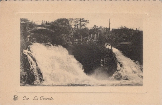 BELGIQUE CASCADE DE COO Province de Liège Carte Postale CPA Unposted # ...