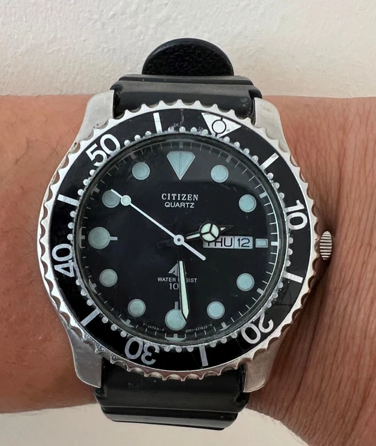 CITIZEN PROMASTER 100M Diver Quartz Wristwatch ( No Reserve) £49.99 ...