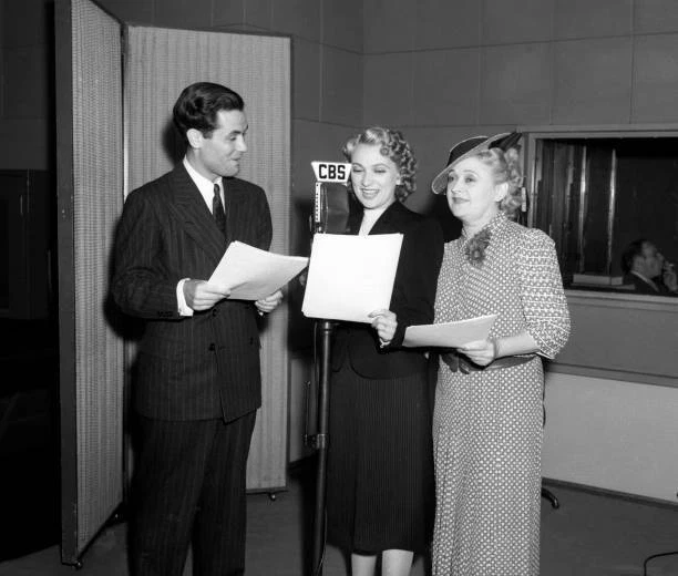 RADIO SOAP OPERA Myrt and Marge Pictured left to right Orchestra 1940s ...