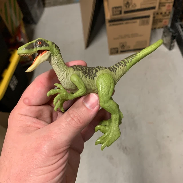 Jurassic World Dino Rivals Velociraptor Delta Figure Attack Pack Loose £1009 Picclick Uk