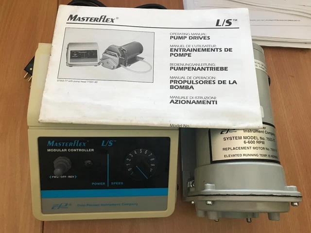 COLE PARMER MASTERFLEX Motor And Modular Controller £130.00 - PicClick UK