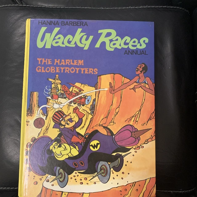 WACKY RACES ANNUAL 1975 Unclipped With The Harlem Globetrotters £10.00 ...