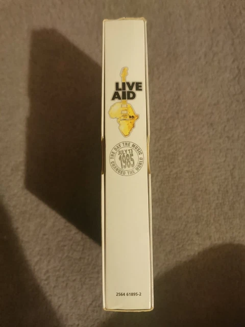LIVE AID - 1985 (DVD, Booklet, Excellent Condition - all 4 discs are ...