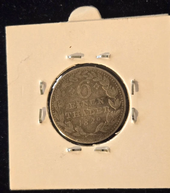 SAMMLUNG, 1829, HESSEN 1/6 Thaler, Silbermünze, Konvolut, Orig Bilder ...
