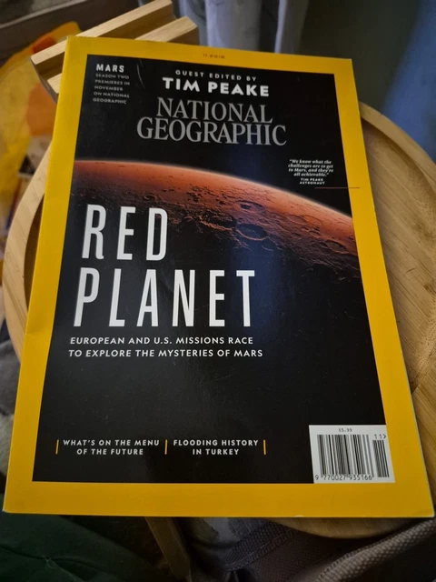 NATIONAL GEOGRAPHIC MAGAZINE Nov 2018 Red Planet Guest Edited By Tim ...