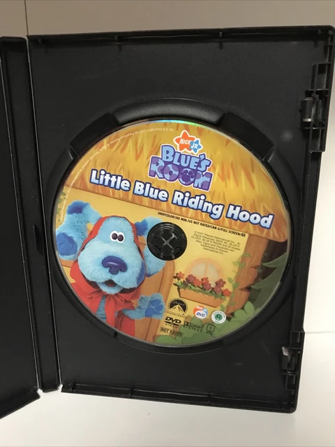 BLUES ROOM LITTLE Blue Riding Hood DVD Nick Jr Blues Clues DVD Good ...