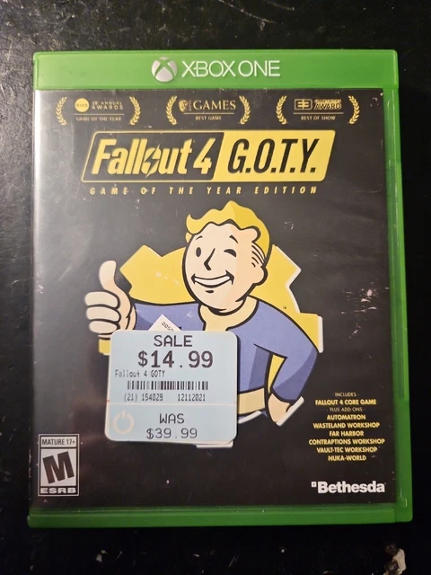 FALLOUT 4 - Game of the Year Edition - Microsoft Xbox One EUR 2,72 ...