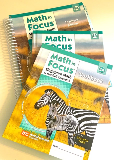 MATH IN FOCUS: The Singapore Approach Grade 5 First Semester Homeschool ...
