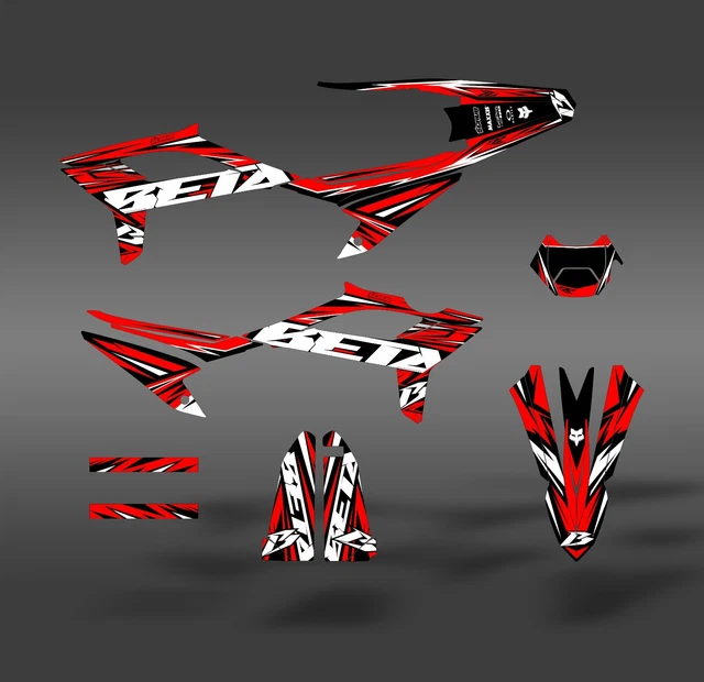 BETA RR 125 LC 2021 2022 2023 2024 Graphics Decor Sticker Kit RR125LC ...