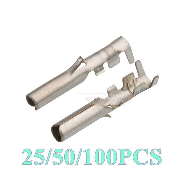 AUTOMOTIVE 2.3MM ELECTRICAL Wiring Crimp Female Socket Pin Terminals ...