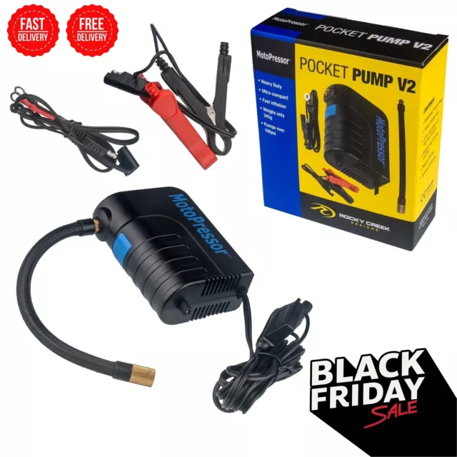 ROCKY CREEK MOTOPRESSOR 12v Pocket Pump V2. Super compact, SUPER ...