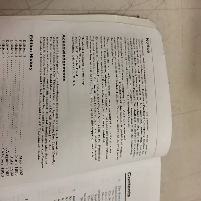 HP 48G SERIES Calculator User Guide Manual Hewlett Packard Reference ...