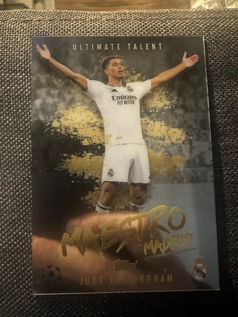 TOPPS MATCH ATTAX 24/25 EL MAESTRO DE MADRID Jude Bellingham 180° £66. ...