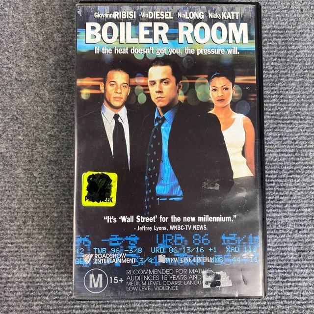 BOILER ROOM VHS - Big Box Ex-Rental Roadshow Home Video Vin Diesel Nia Long £11.96 - PicClick UK