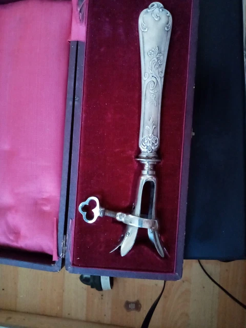 ANCIEN CASSE OS En Metal Argenté. Très Bel État EUR 11,90 - PicClick FR