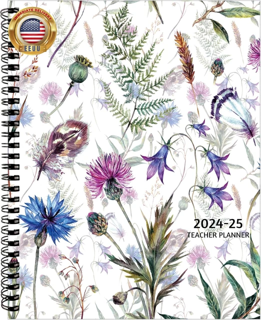 TEACHER PLANNER 2024-2025, Lesson Planner 2024-2025 Academic Year, Jul ...