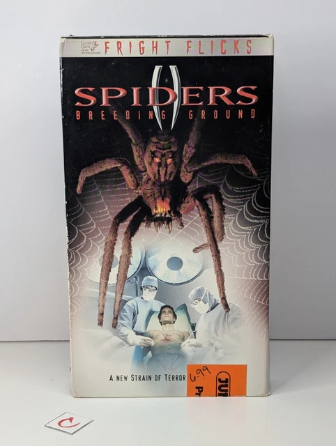 SPIDERS II: BREEDING Ground (VHS, 2002) Rare Horror HTF $24.99 ...