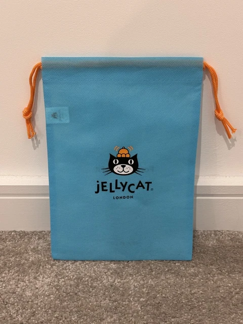 JELLYCAT LONDON BLUE Official Dust Bag Pouch - Small (26 x 18 cm) £4.38 ...