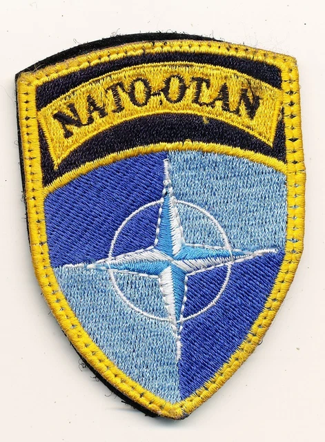 AUFNÄHER PATCH BUNDESWEHR NATO OTAN, farbig, mit Klett EUR 5,00 ...