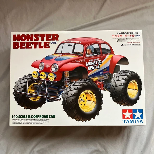 TAMIYA MONSTER BEETLE 2015 1/10 RC Car Kit 58618 Unassembled £306.31 ...