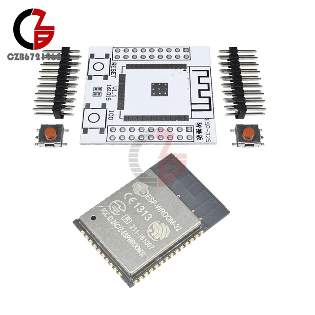 ESP32 ESP-32S ESP-WROOM-32 Original IOT Wifi Wlan BLE Module+Adapter ...