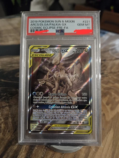ARCEUS, PALKIA ET Dialga GX Escouade 221/236 SL12 PSA 10 EUR 1.200,00 - PicClick FR