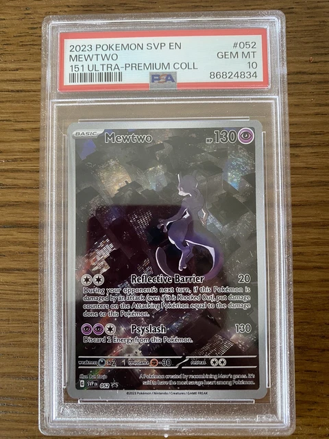 MEWTWO SVP EN Pokémon 151 Ultra Premium Collection Promo PSA 10 EUR 18 ...