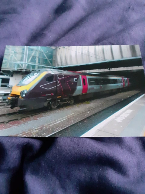 6X4 PHOTO OF Crosscountry Trains Class 220-220002 at Birmingham New ...