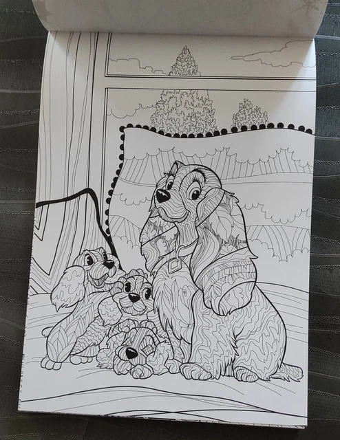 COLORIAGE DISNEY PUPPIES 60 coloriages ANTI-STRESS art thérapie ...