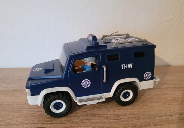 PLAYMOBIL CUSTOMS +++ 9371 Geldtransporter / THW ++ Unikat EUR 40,00 ...
