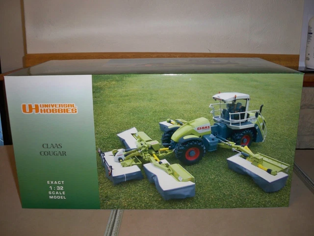 UNIVERSAL HOBBIES 1:32 - CLAAS COUGAR - SELF PROPELLED MOWER - Model No ...