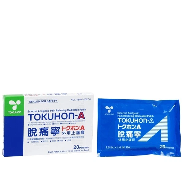 TOKUHON-A 20 PATCHS, patch médicamenteux analgésique externe pour ...